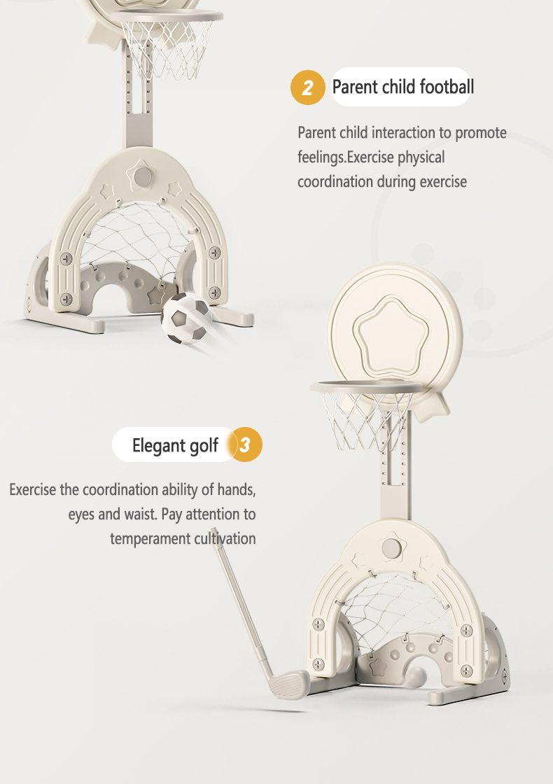 Dečiji multifunkcionalni koš Žuta Zvezda