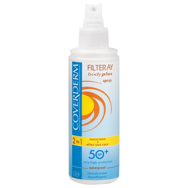 Coverderm Filteray Body Plus SPF50+ – Sprej za sunčanje