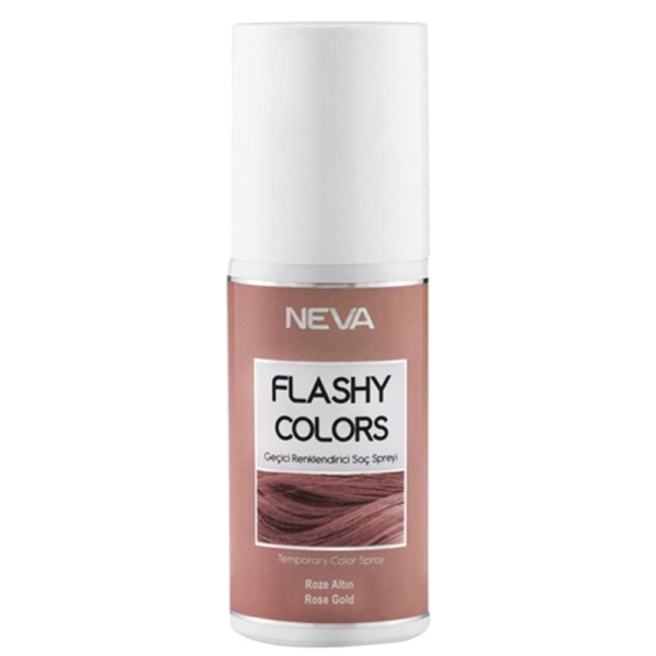 NEVA – FLASHY COLORS Sprej za kosu 75ml – Rose Gold