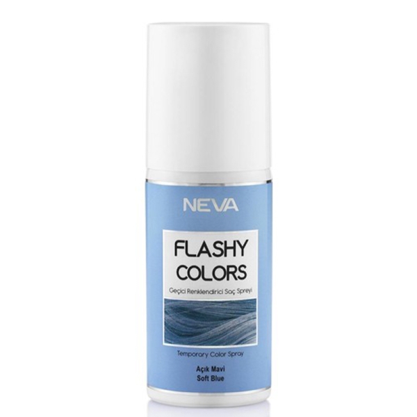 NEVA – FLASHY COLORS Sprej za kosu 75ml – Soft Blue