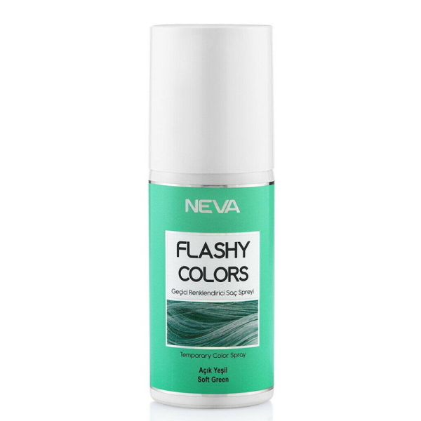 NEVA – FLASHY COLORS Sprej za kosu 75ml – Soft Green