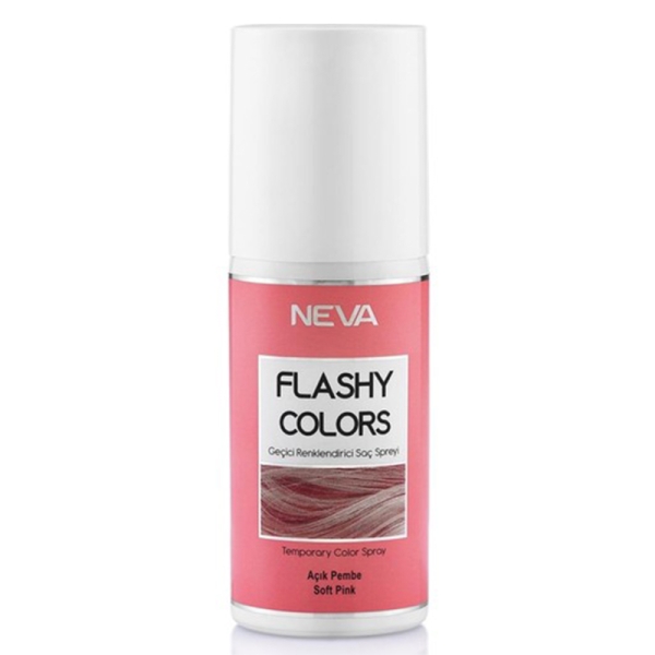 NEVA – FLASHY COLORS Sprej za kosu 75ml – Soft Pink