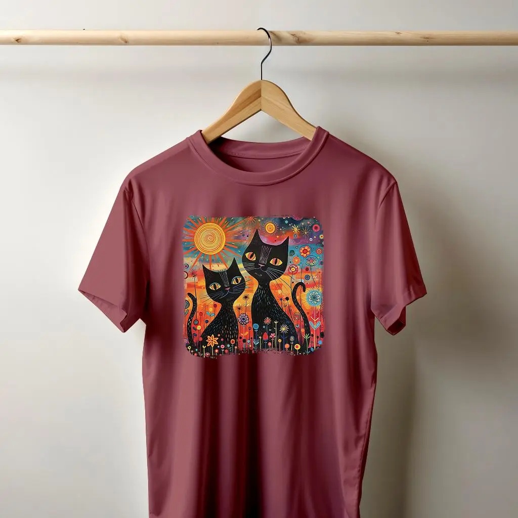 Camiseta Majica sa štampanim printom Cam 304, Muška, Prljavo roze