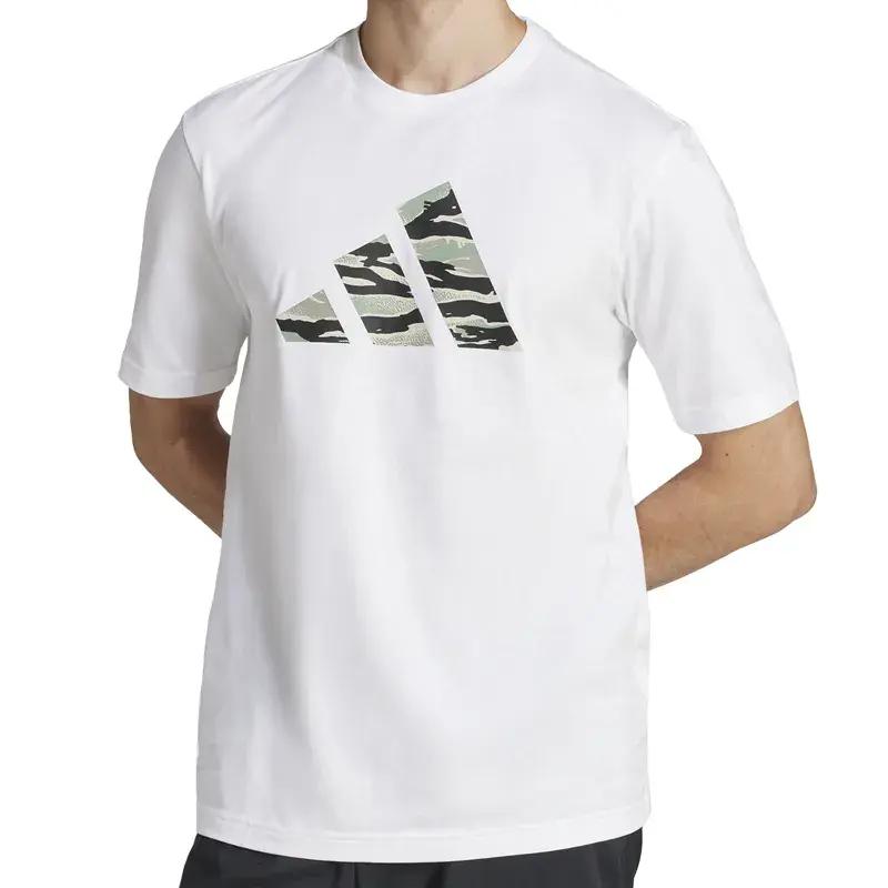 Adidas Muška majica M C Camo Logo t M, Bela