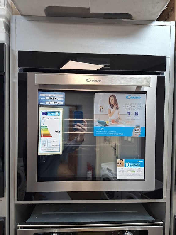 Ugradna Rerna Candy FCXNE888X WIFI, 80 litara