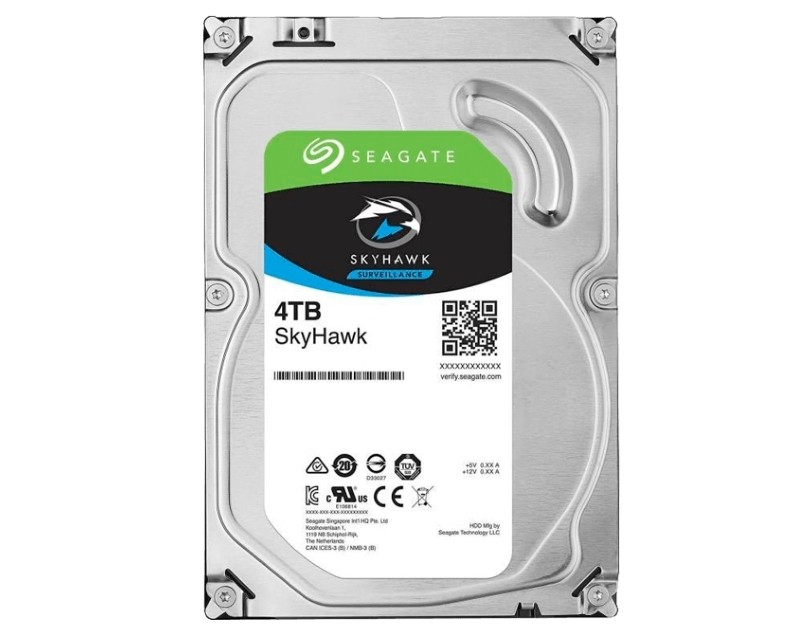 SEAGATE 4TB 3.5'' SATA III 256MB ST4000VX013 SkyHawk Surveillance HDD (HDD03454)