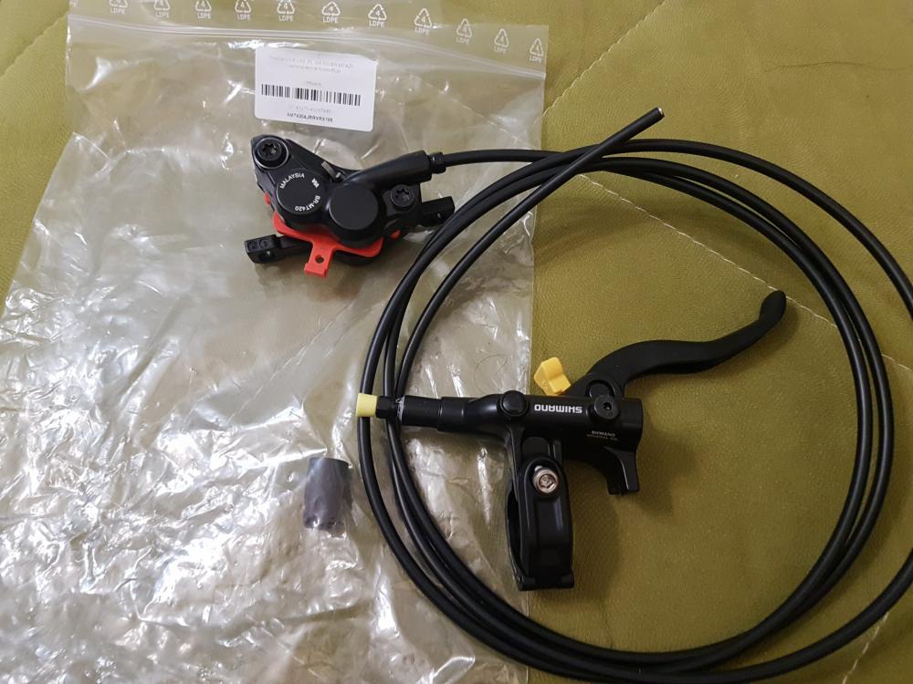 Zadnja Shimano Deore 4 klipa BL-M4100 i BR-MT420