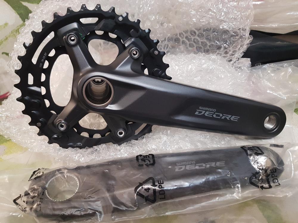 Novo Shimano Deore FC-M4100 36X26 za 2x10 170mm