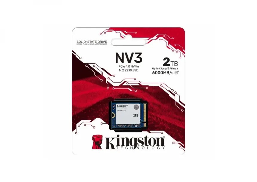 KINGSTON 2TB M.2 2230 NVMe SNV3SM3/2T0 series NV3 SSD