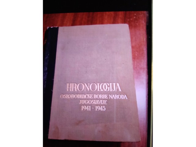 Hronologija oslobodilacke borbe 1941-1945.