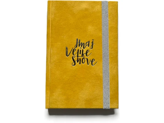 Pliš notes A5 Imaj velike snove
