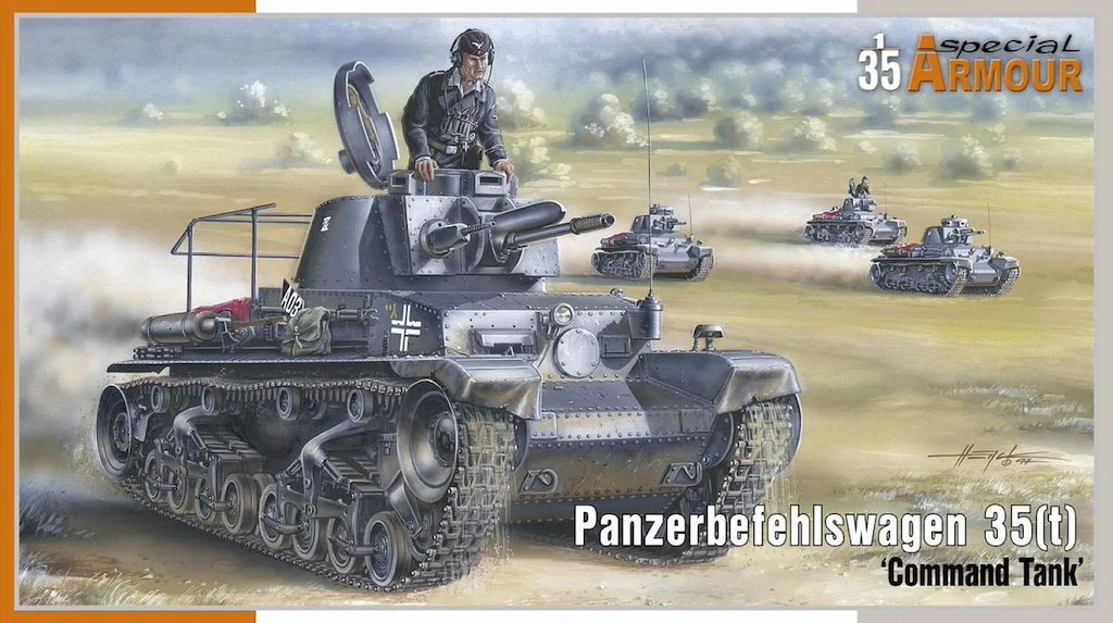 SPECIAL ARMOR 1/35 Panzerbefehlswagen 35(t) Command Tank