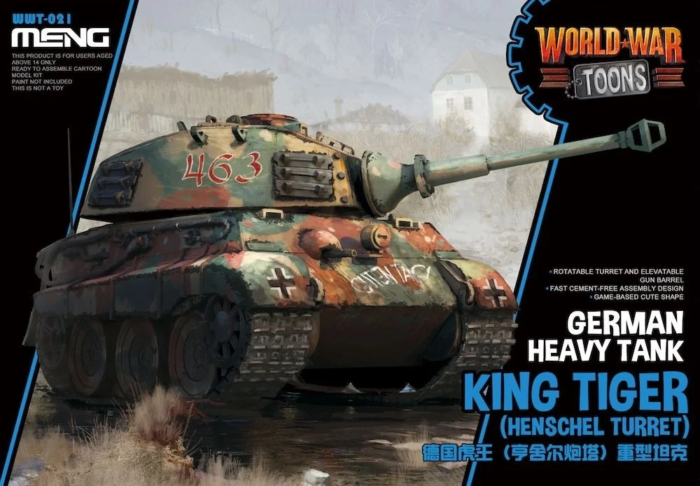 MENG World War Toons King Tiger