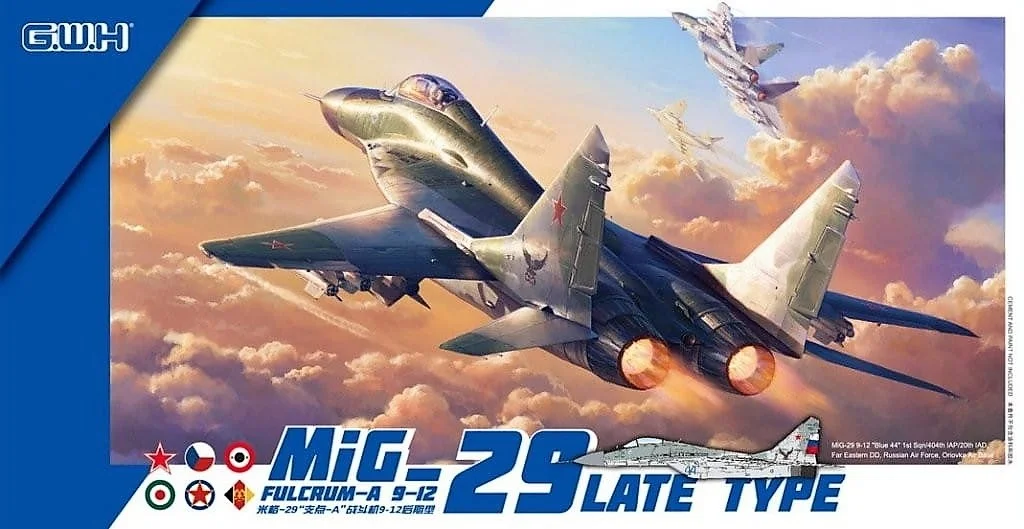 GREAT WALL 1/72 MiG-29 Fulcrum-A 9-12 (Late Type)