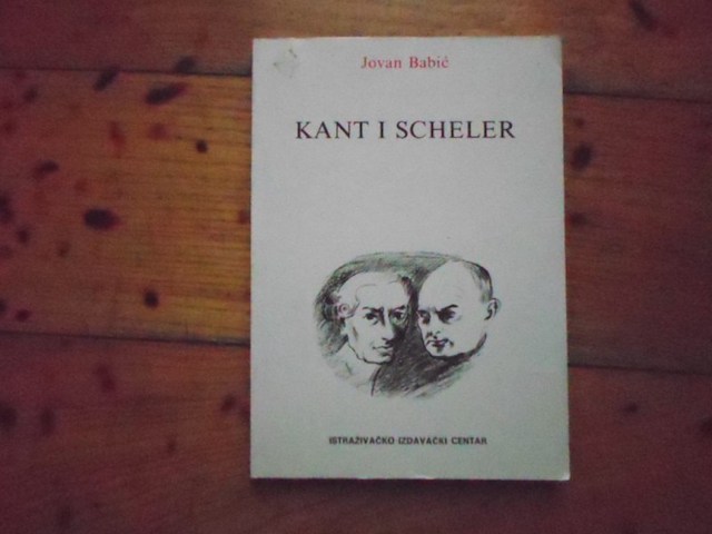 JOVAN BABIĆ - KANT I SCHELER