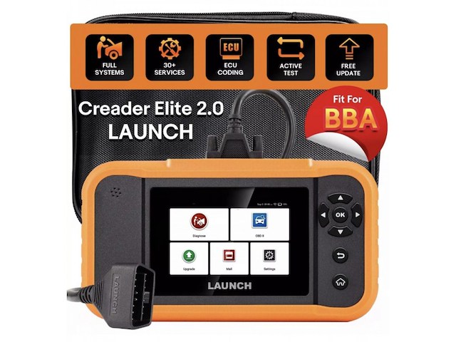 Novo - LAUNCH X431 CRE Elite V2.0 BBA za BMW, Benz, Aud