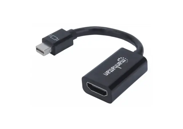 MANHATTAN Adapter 151528 Mini DisplayPort/M - HDMI 1080p Crni