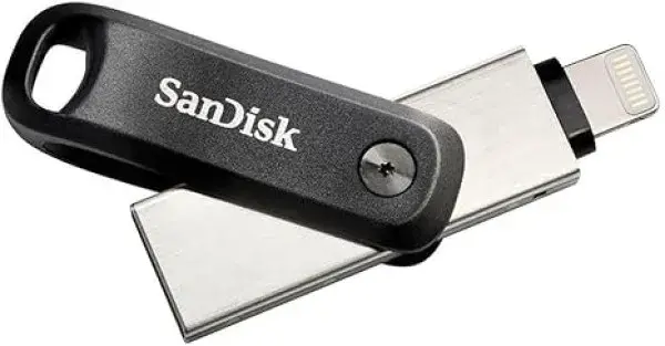 SANDISK USB Flash, 128GB, iXpand Go Apple USB 3.1, SDIX60N-128G-GN6NE