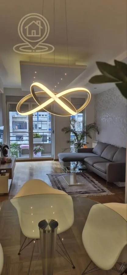 Izdavanje, dvosoban stan, 55m2, Vračar, Beograd
