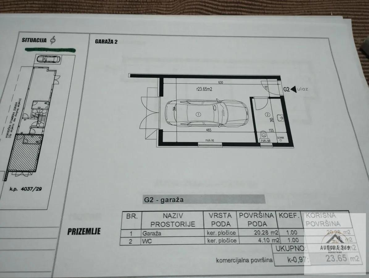 Prodaja, garsonjera, 24m², Veternik, Novi Sad Sve Podlokacije