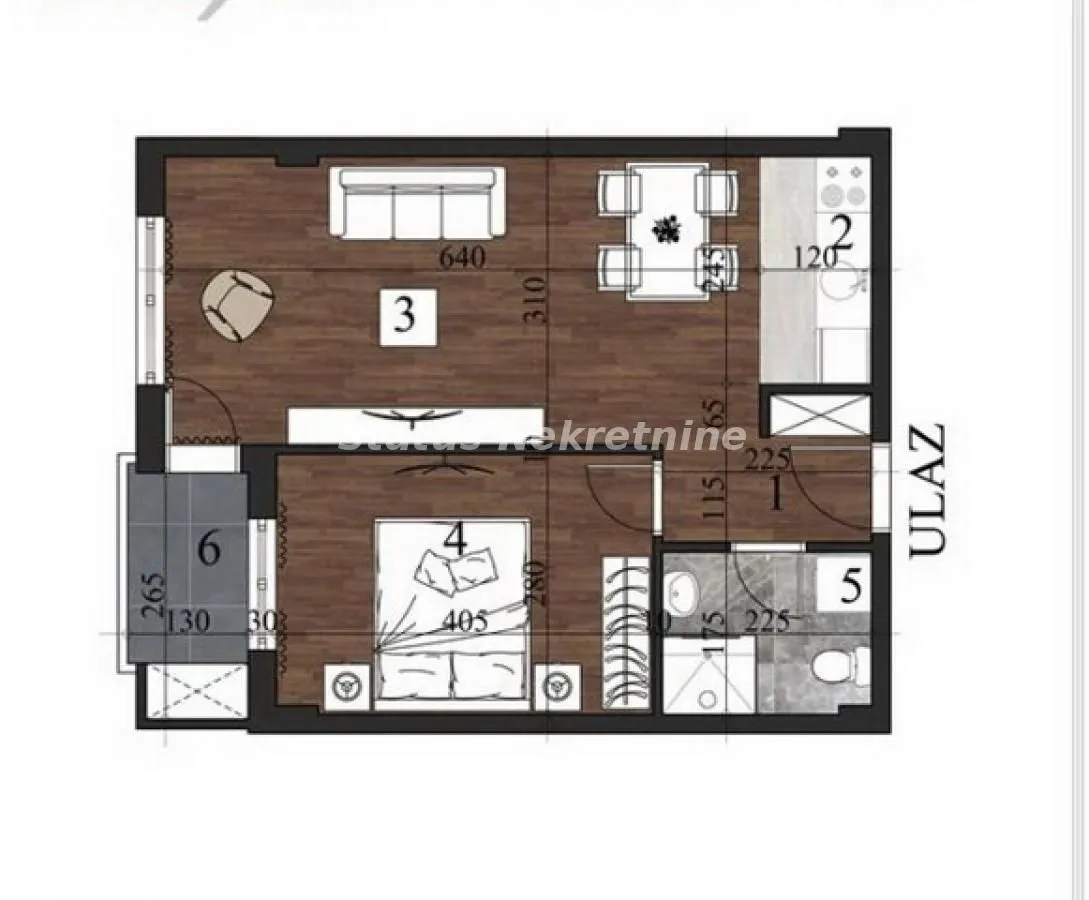 Prodaja, dvosoban stan, 43m², Grbavica, Novi Sad Sve Podlokacije
