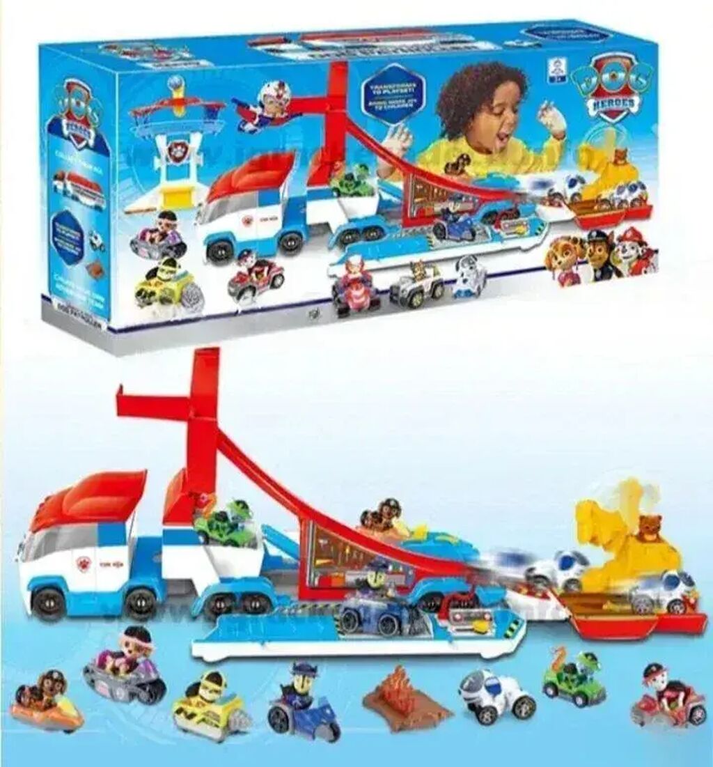 Veliki paw patrol lanser kamion. veliki paw patrol lanser kamion 309
