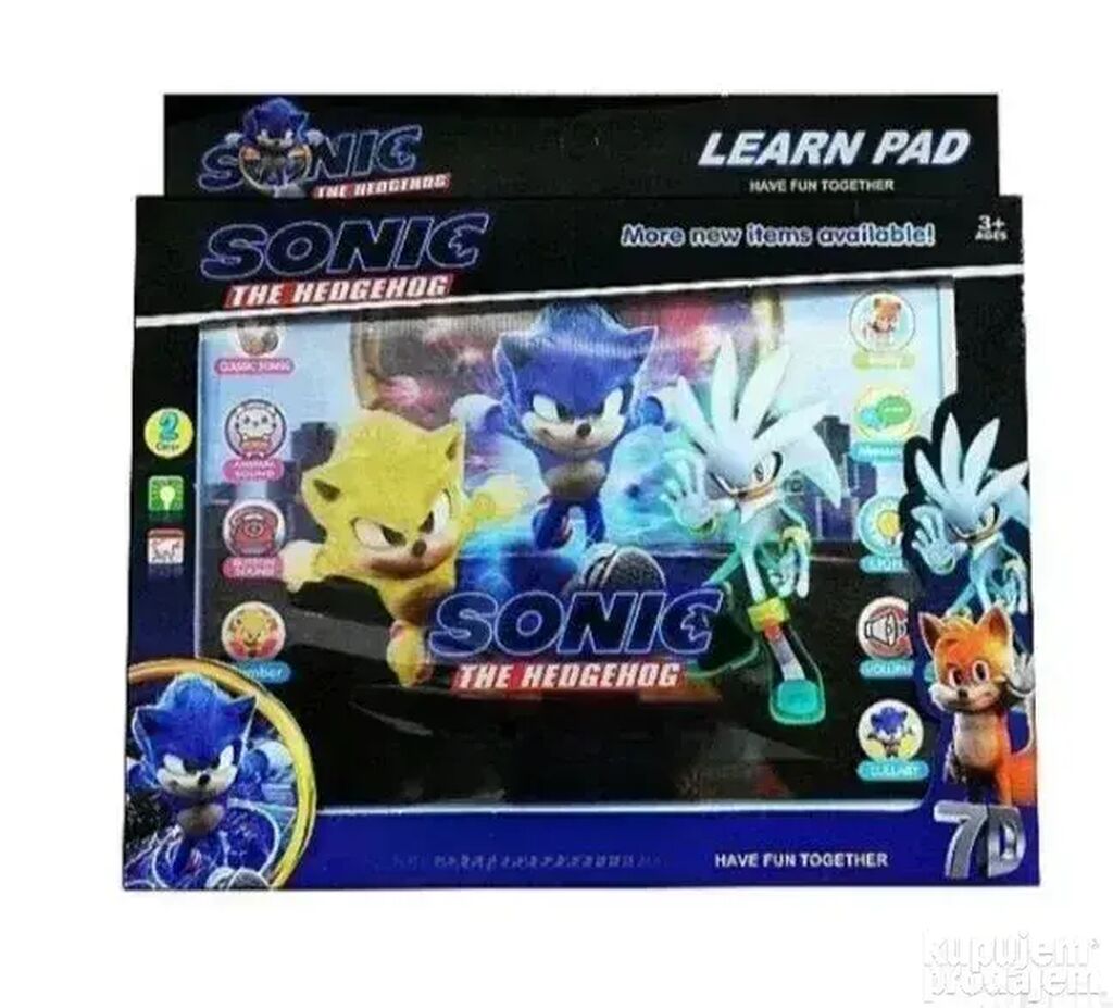 Sonic pametan tabla za decu 149. sonic pametan tabla za decu 149