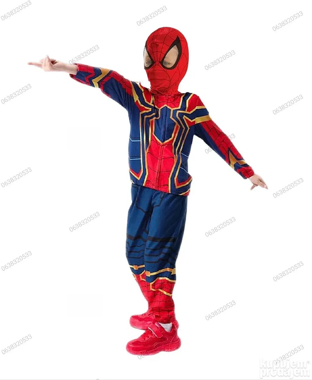 Spajderman kostim za mališane. spajderman kostim za mališane kostimi