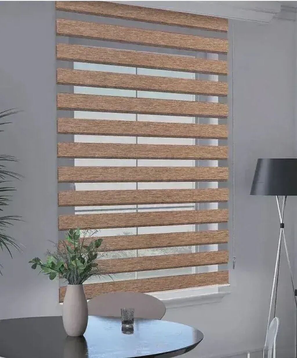 Bambo braon zebra zavese 100x200cm. bambo braon zebra zavese 100x200cm