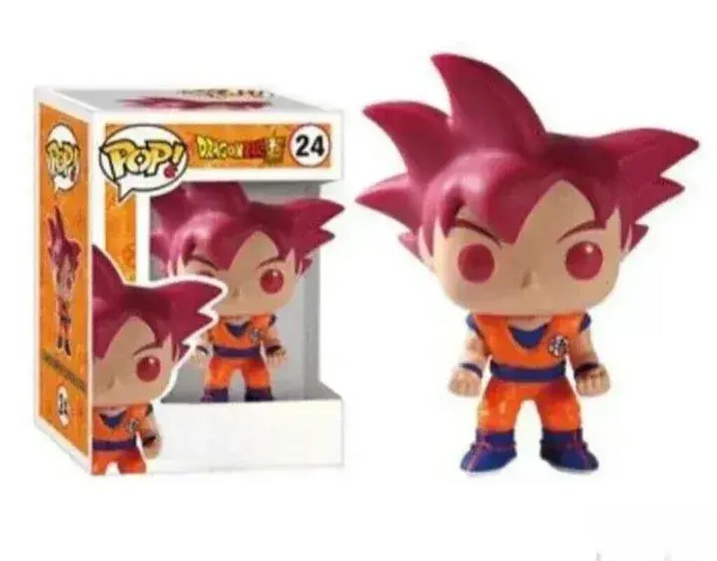 Funko pop figure goku super sayan god. funko pop figure goku super
