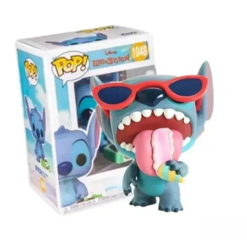 Funko pop figure stitch sa naočarama. funko pop figure stitch sa
