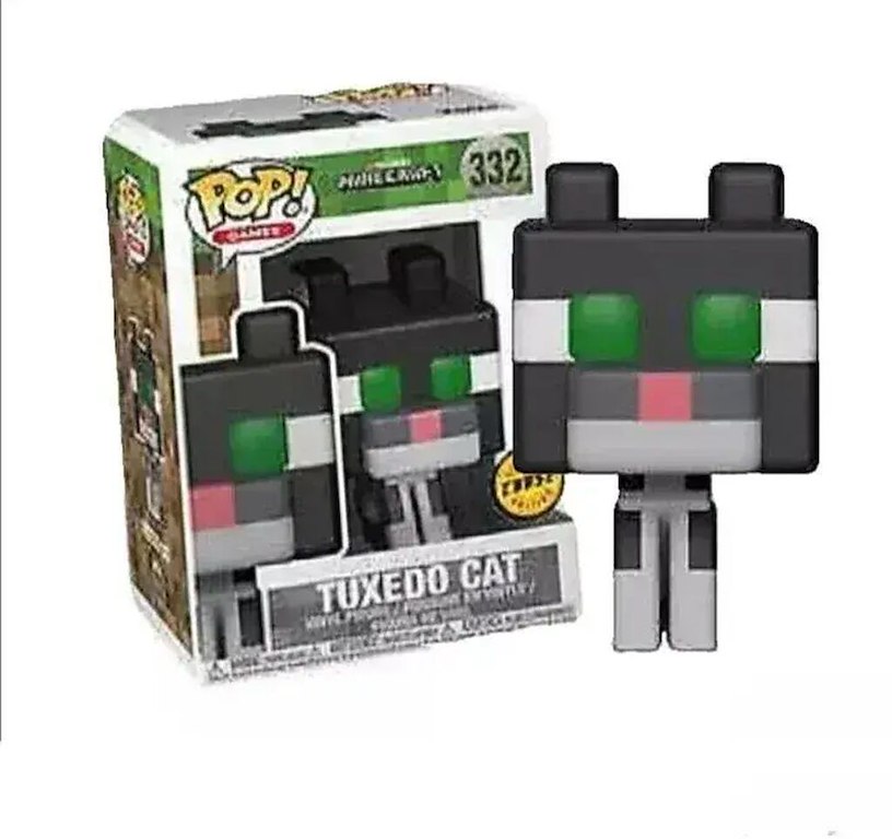 Funko pop figure minecraft tuxedo cat. funko pop figure minecraft