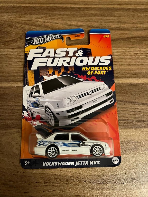 11 Azn Hot Wheels Fast And Furious Silver edition Volkswagen Jetta