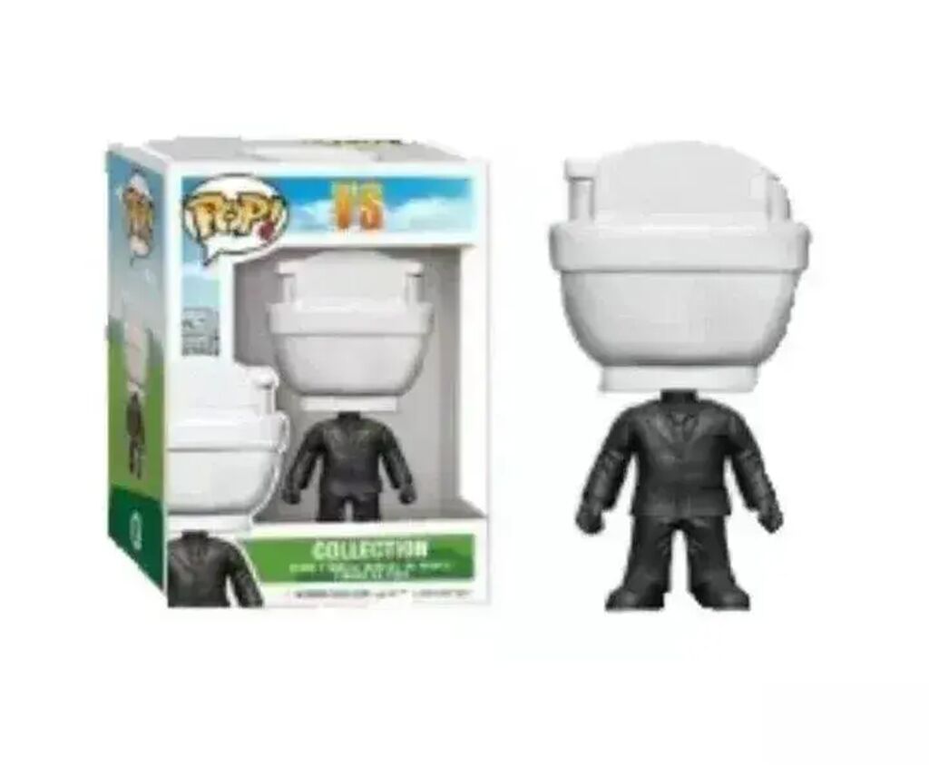 Funko pop skibidi toilet covek wc šolja. funko pop skibidi toilet