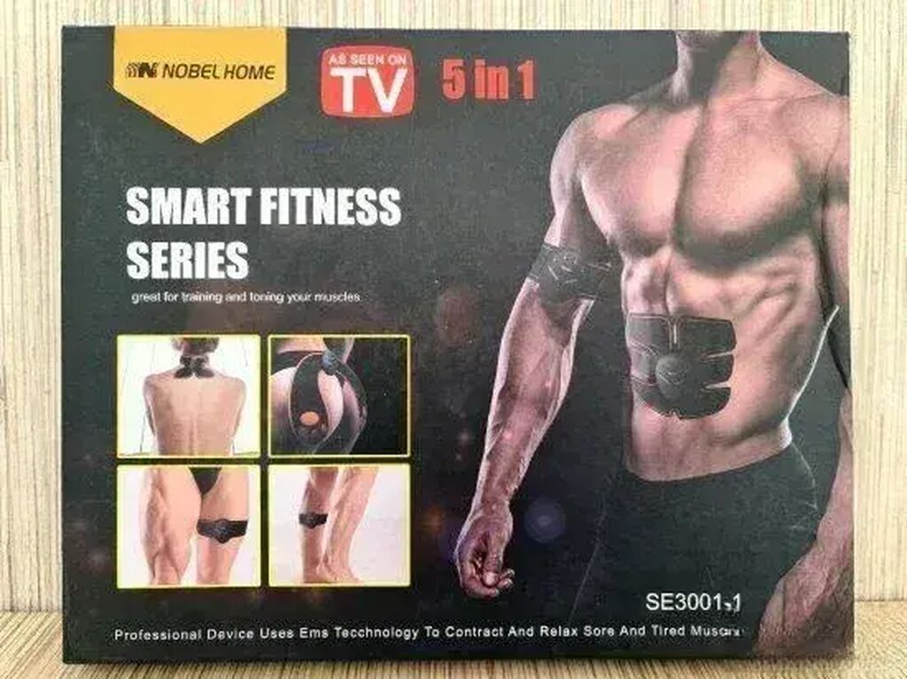 Smart fitness 5 u 1 stimulator oblikujte telo brže i efika. smart