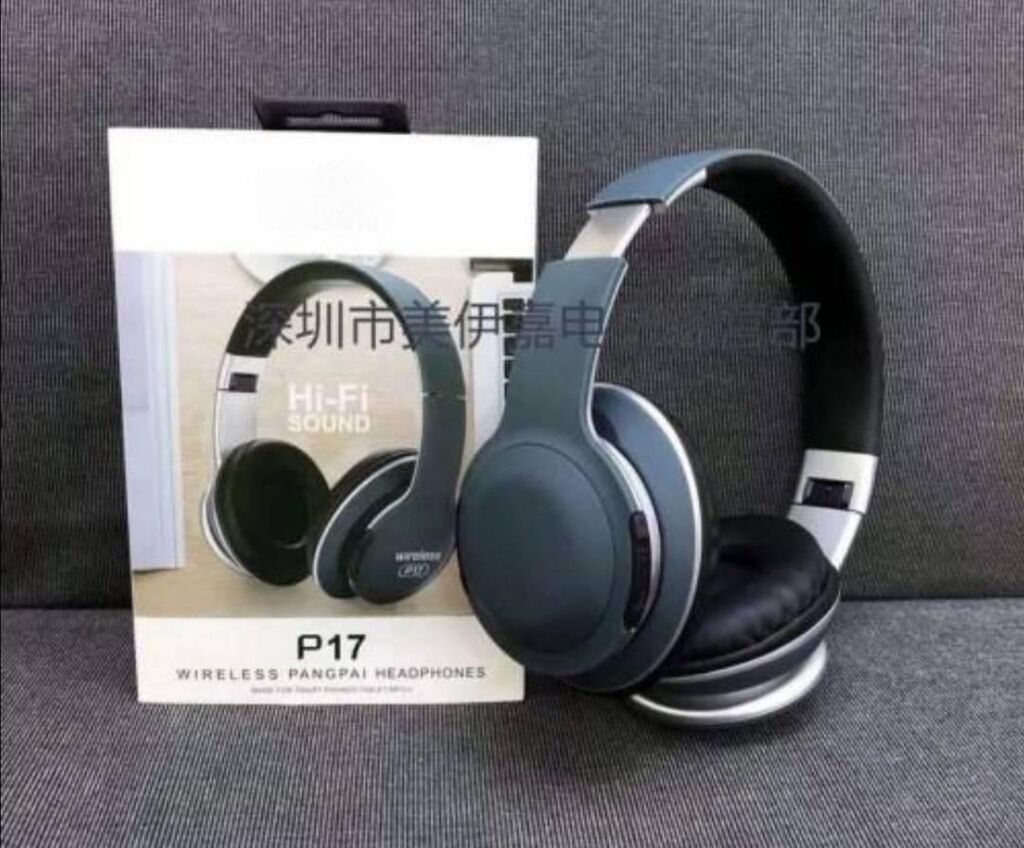 Bluetooth bežične slušalice p17 plave. bluetooth bežične slušalice p17