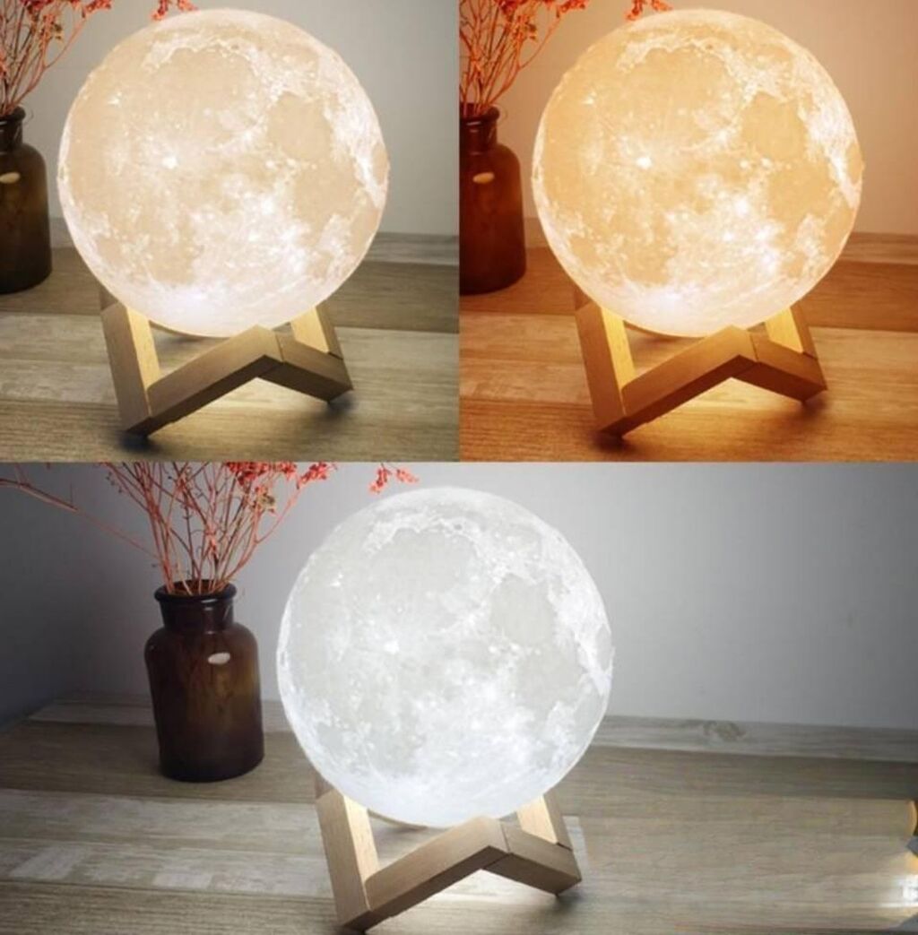 Mesec lampa, 2u1 lampa i osveživač prostora. mesec lampa, 2u1 lampa i