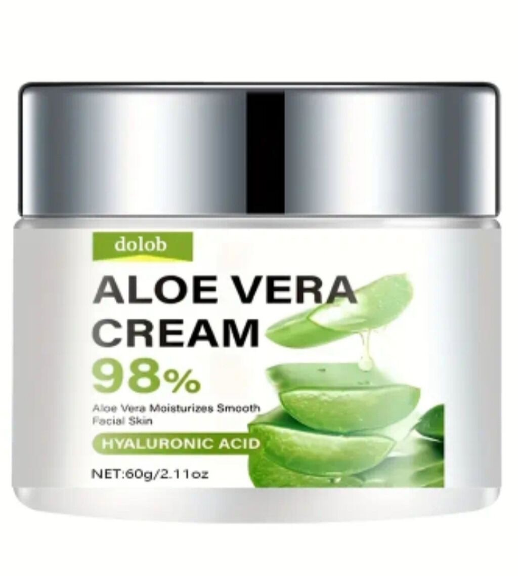Dolob Aloe Vera Cream 98% – hidratantna krema za lice sa hijaluronskom
