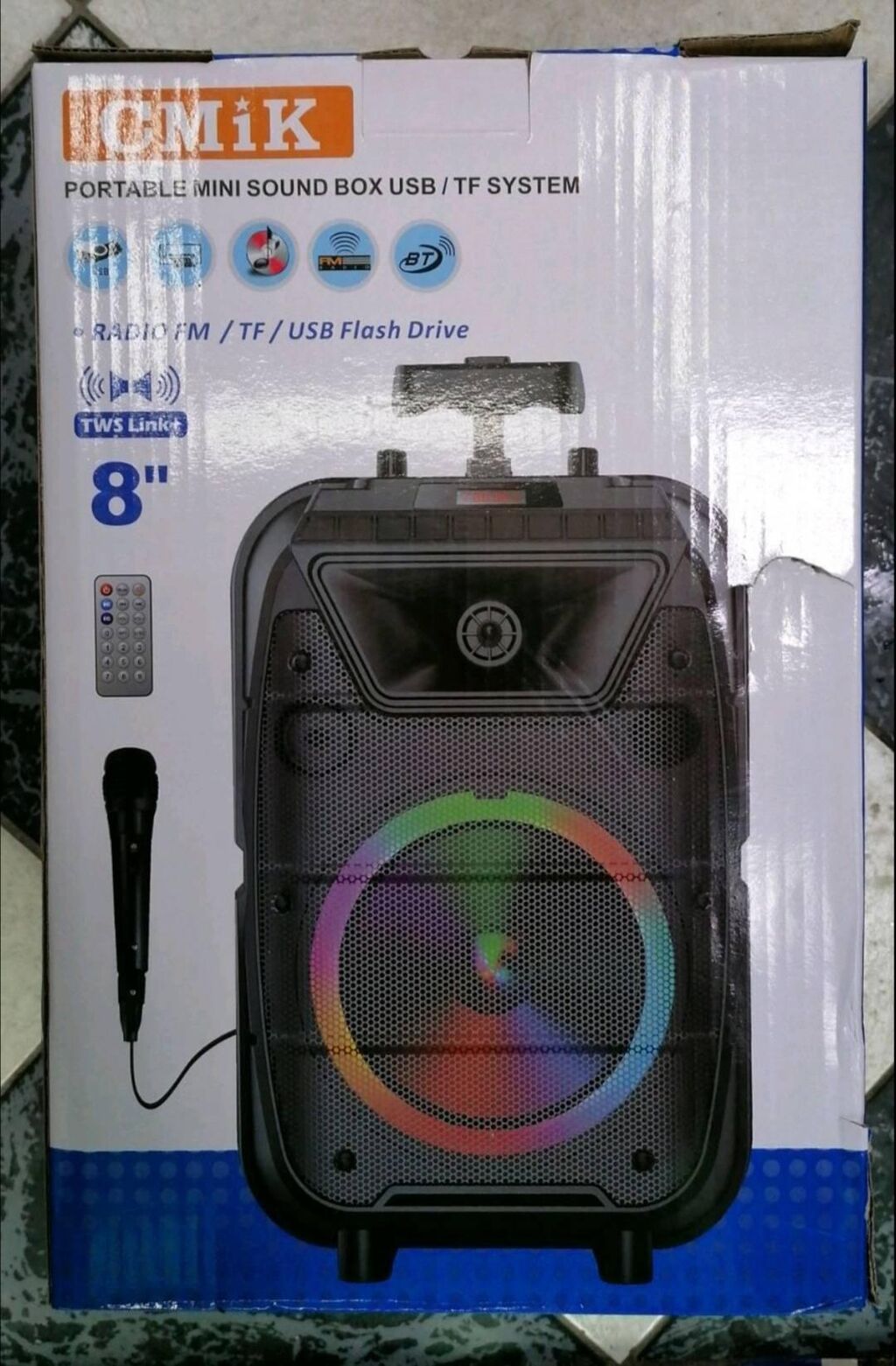 Bluetooth karaoke zvučnik cmik mk-8110. bluetooth karaoke zvučnik cmik