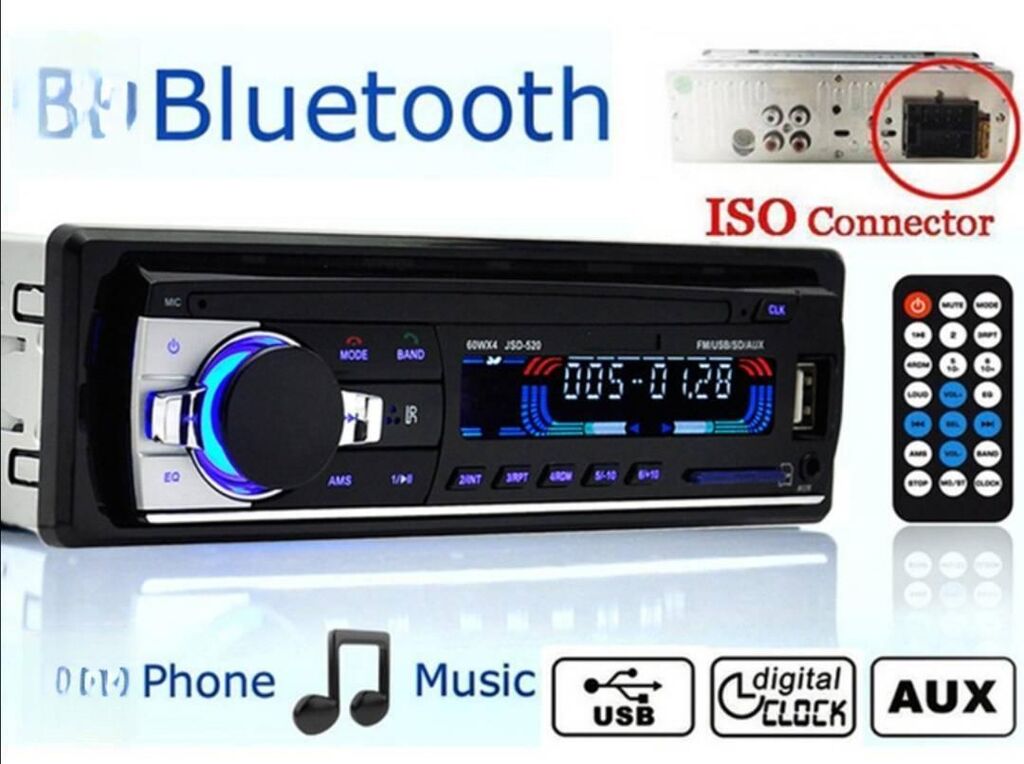 Auto radio bluetooth mp3 usb sd 520. auto radio bluetooth mp3 usb sd