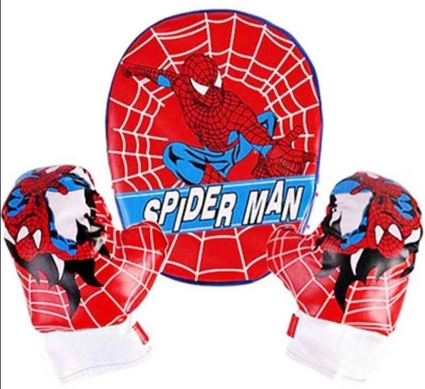 Spiderman boks set sa rukavicama i metom. spiderman boks set sa