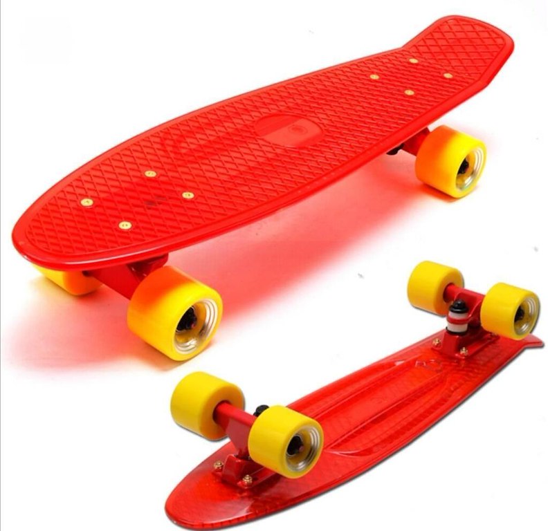 Pennyboard - crveni skejt od 56cm. pennyboard - crveni skejt od 56cm