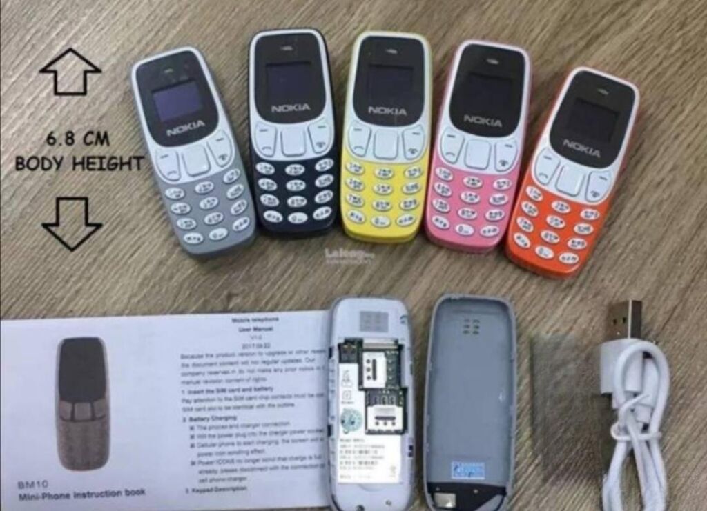 Nokia bm10 mali telefon dva slota za karticu. nokia bm10 mali telefon