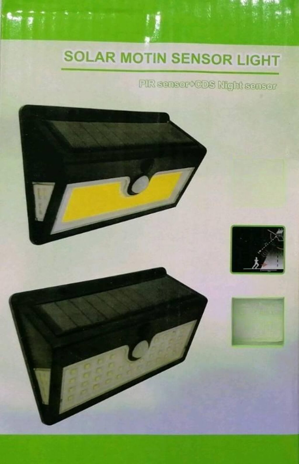 Solarna spoljna lampa sa senzorom pokreta. solarna spoljna lampa sa