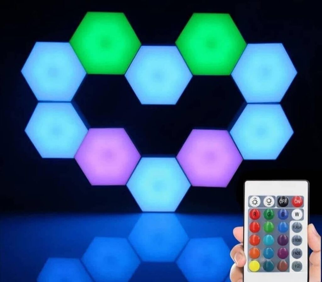 Led bežična svetla sa daljinskim upravljačem. led bežična svetla sa