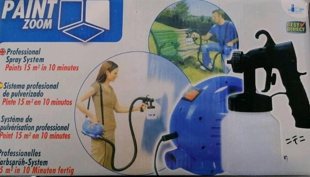 Paint zoom pištolj za farbanje novo. paint zoom pištolj za farbanje