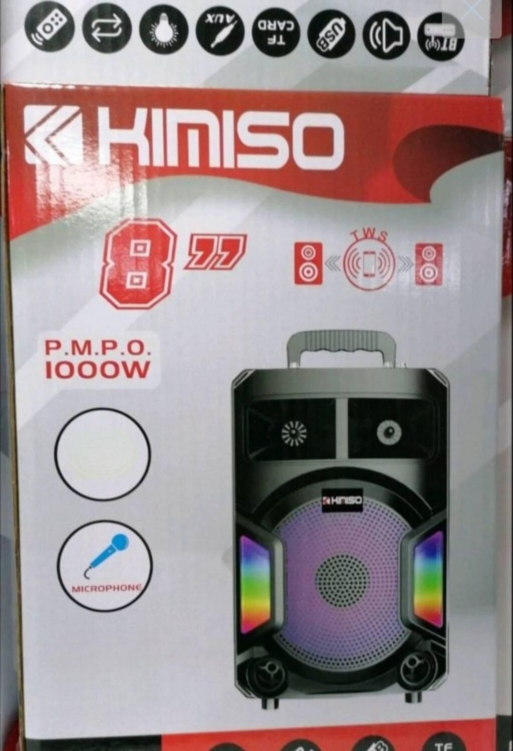 Bluetooth karaoke zvučnik kimiso qs 828. bluetooth karaoke zvučnik