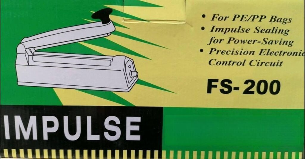 Aparat za zaviravanje kesa fs-200. aparat za zaviravanje kesa fs-200