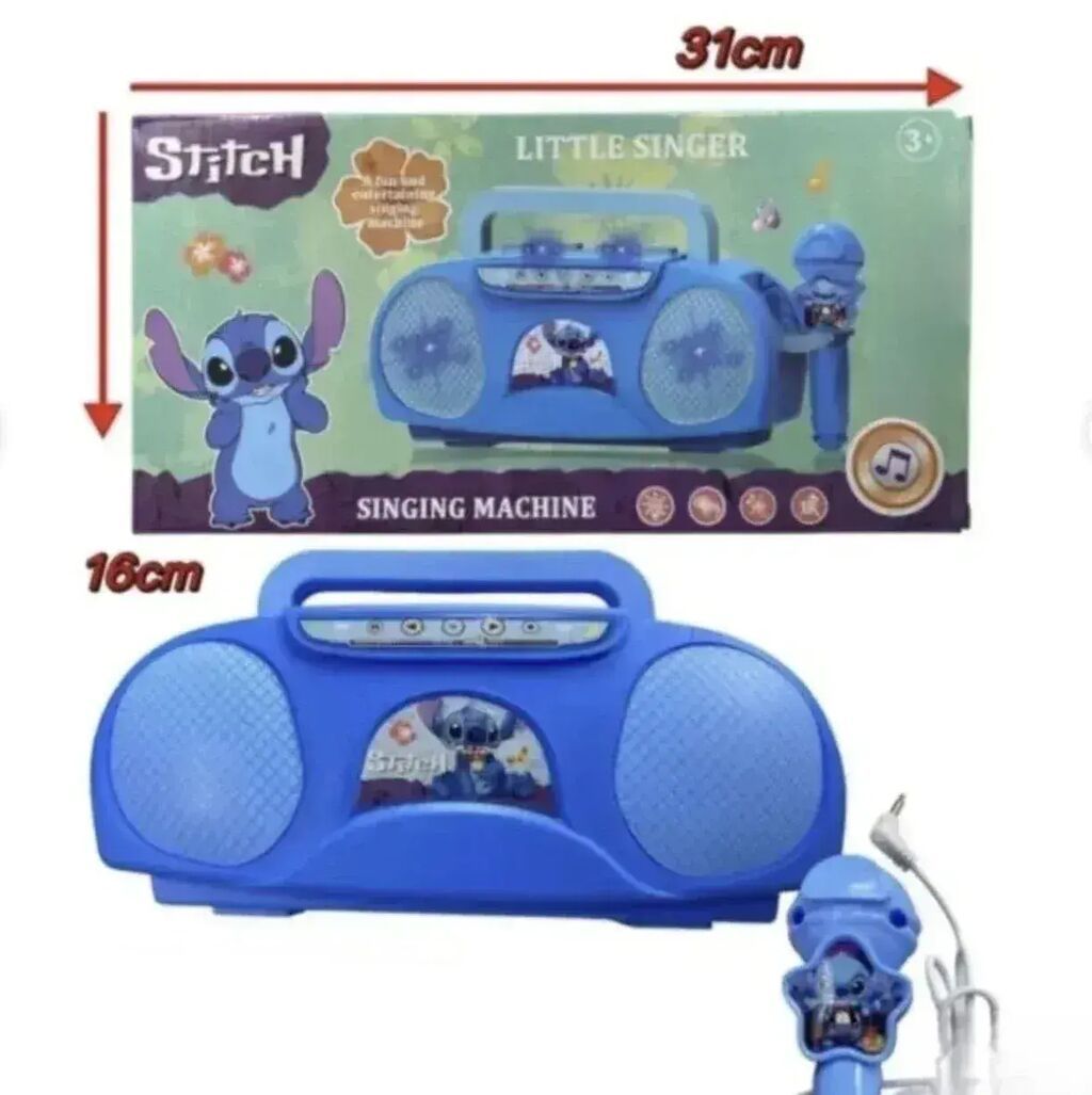 Stitch karaoke bluetooth zvučnik zabava za celu porodicu!. stitch