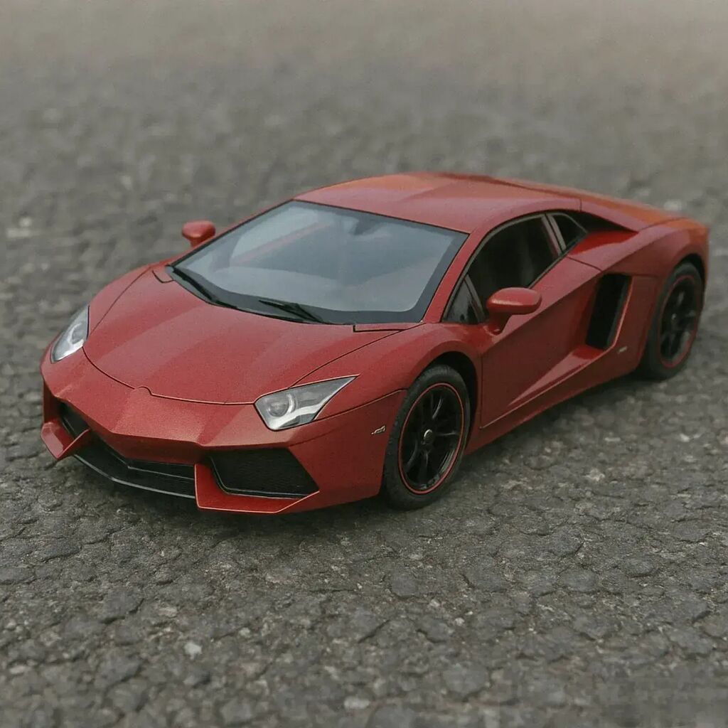 Lamborghini aventador rosso metallico detaljni model 1:12. lamborghini